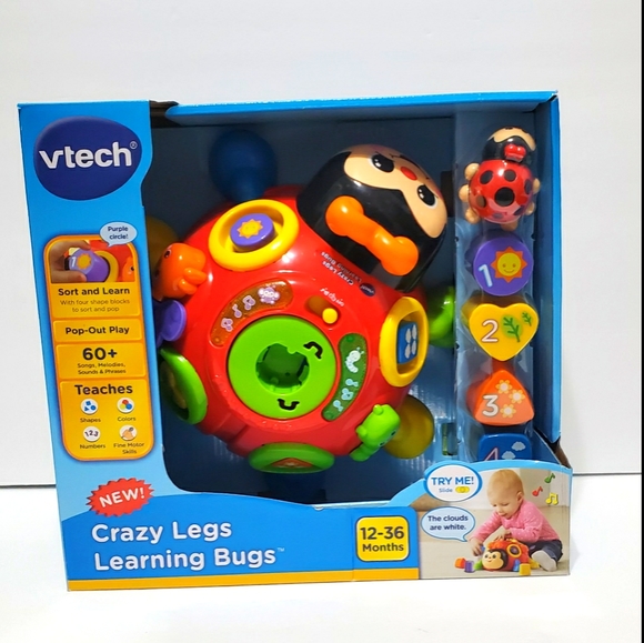 vtech | Toys | Vtech Crazy Legs Learning Bugs 236 Months | Poshmark